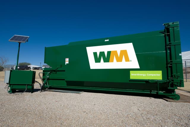 Commercial & Industrial Trash Compactor Services | WM