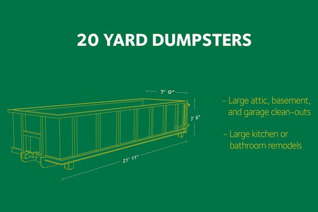 20 Yard Dumpster Rental | Waste Management