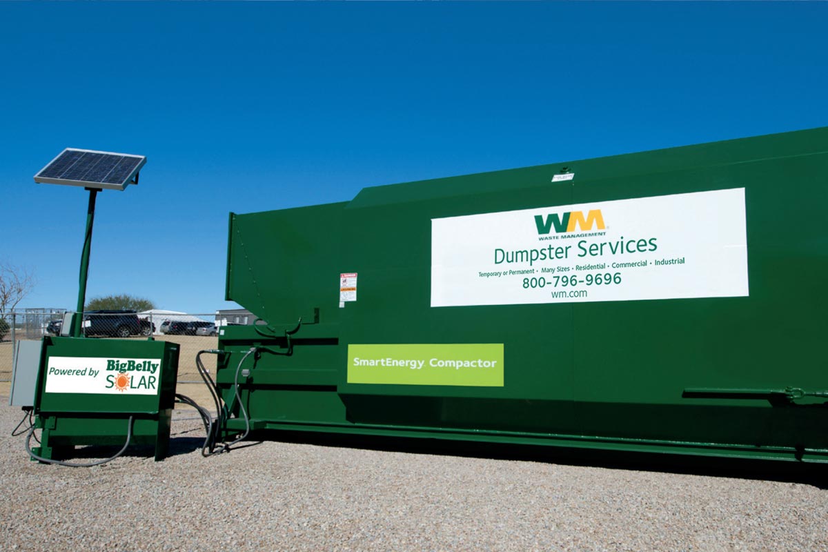 Commercial & Industrial Trash Compactor Services | WM