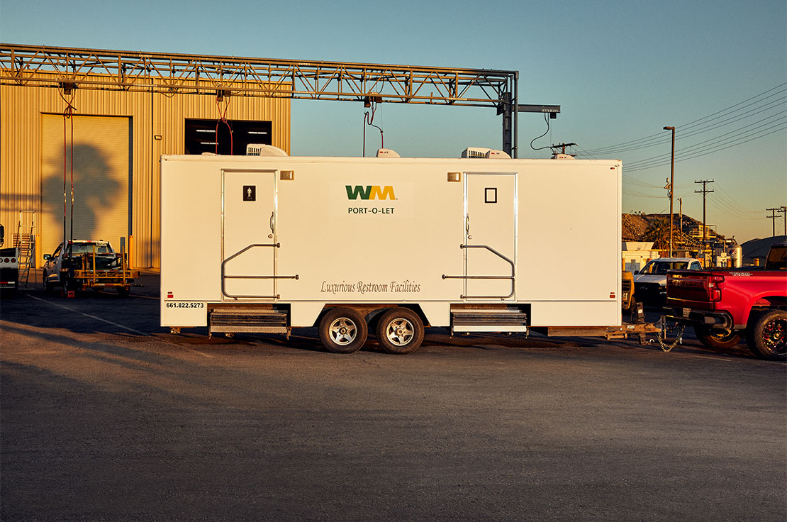 Portable Toilet & Restroom Rentals | WM